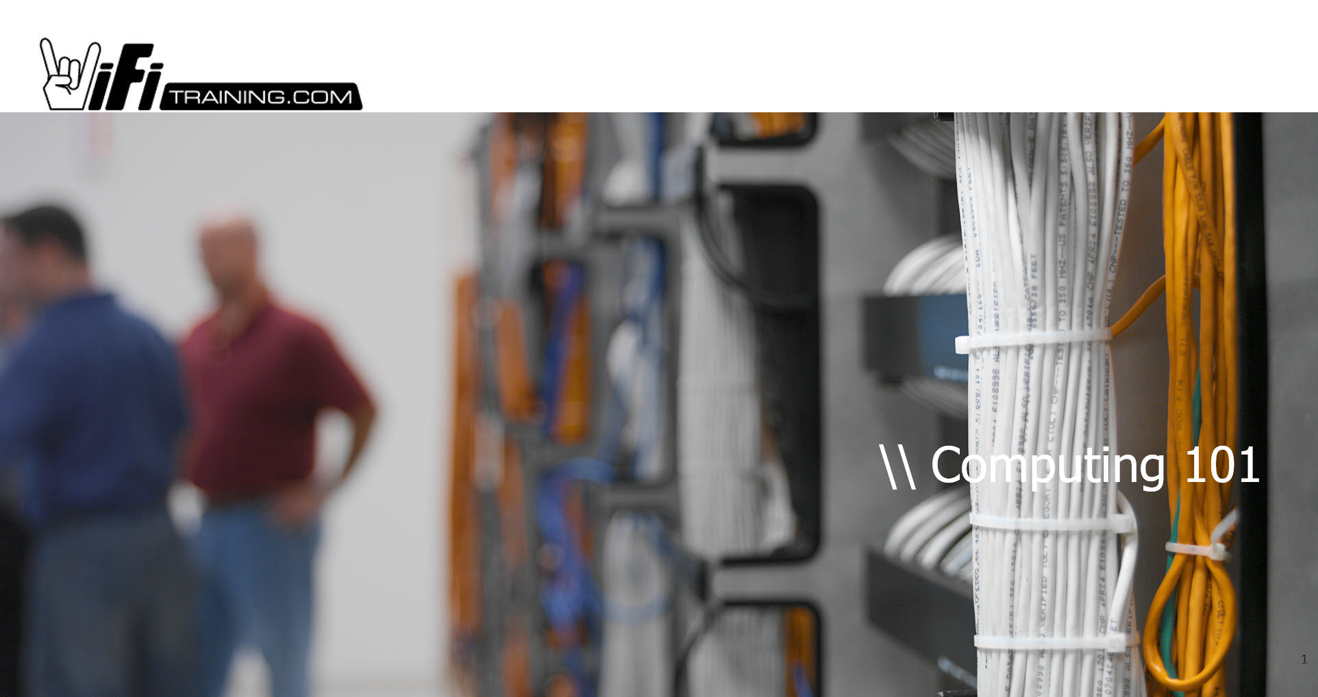 Computing 101 – WiFi Training